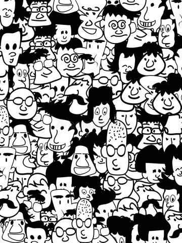 Comic Crowd Stock Illustrations – 3,668 Comic Crowd Stock Illustrations ...