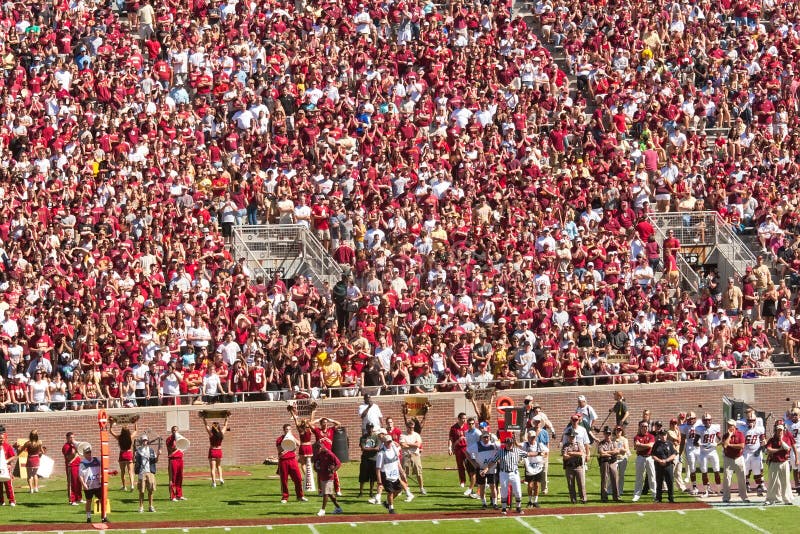 Crowd at Football Game editorial photo. Image of florida - 20957206