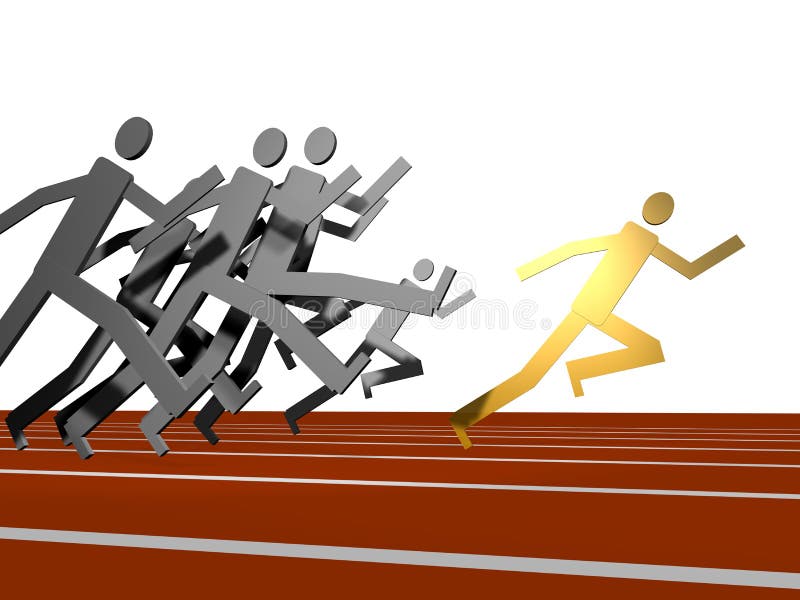 Foot Racing Clip Art