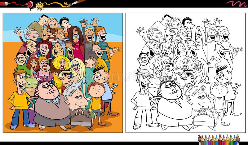 Comic Book Crowd Stock Illustrations – 219 Comic Book Crowd Stock ...