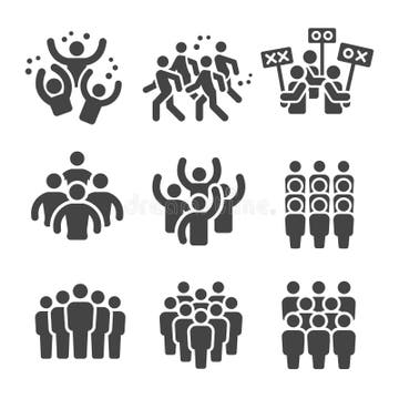 Pictogram Crowd Stock Illustrations – 11,021 Pictogram Crowd Stock ...