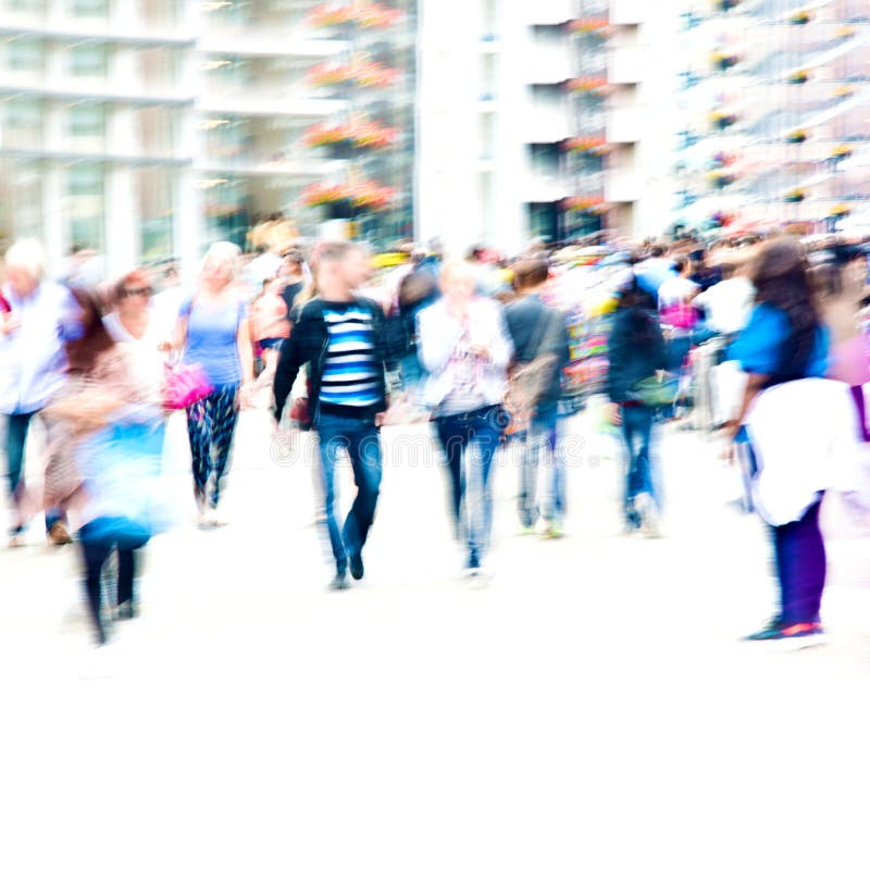 Crowd. stock photo. Image of color, blurred, life, back - 15400218