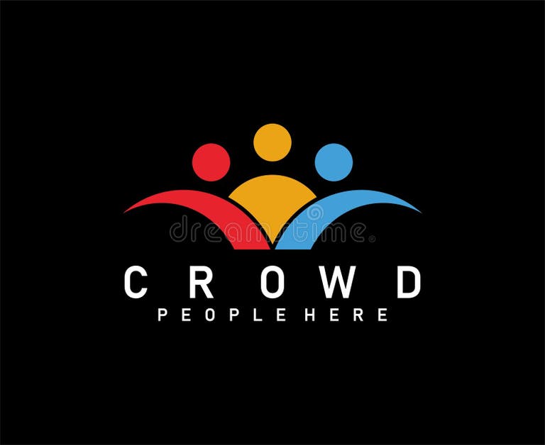 Logo Crowd Stock Illustrations – 13,178 Logo Crowd Stock Illustrations ...