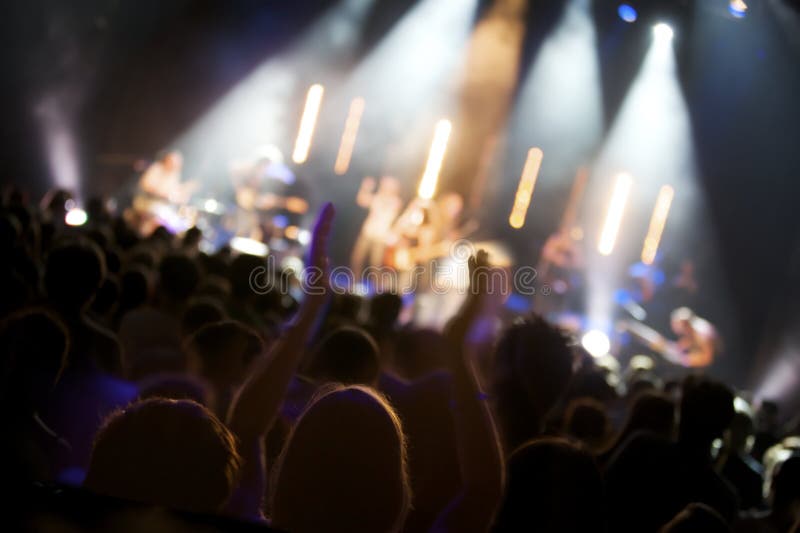 Live concert stock image. Image of backlight, festival - 20203731