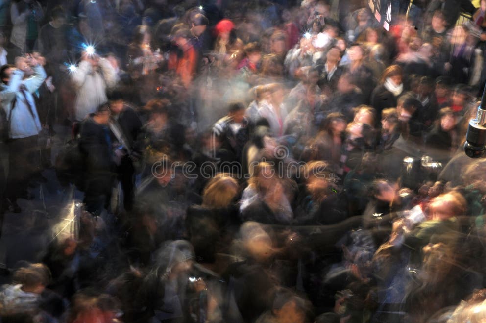 Crowd looking up stock image. Image of photographing, watching - 6628217