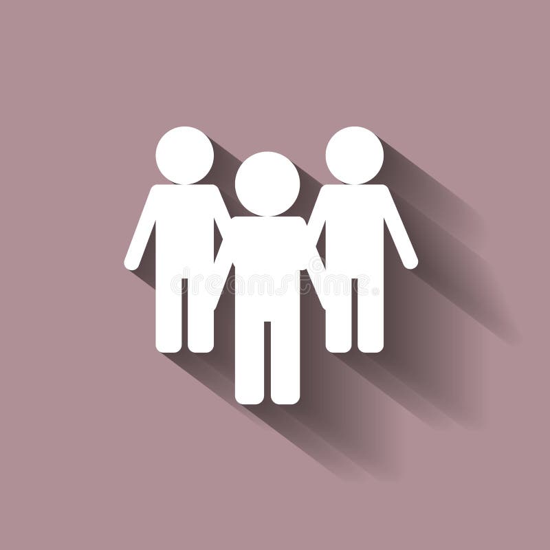 Crowd. a Lot of People. a Group of People Stock Vector - Illustration ...