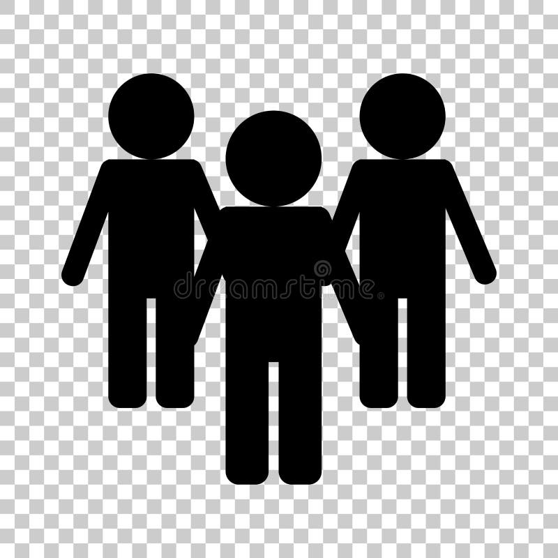 Crowd. a Lot of People. a Group of People. Stock Vector - Illustration ...