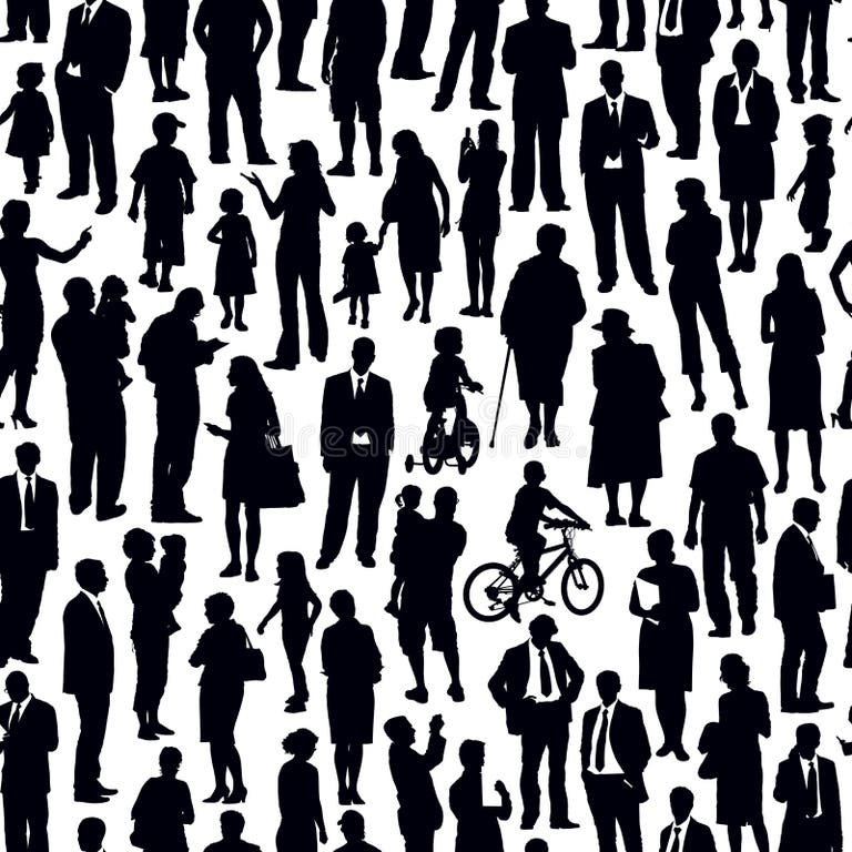 People Crowd Texture Stock Illustrations – 7,132 People Crowd Texture ...