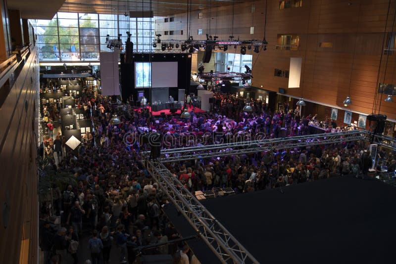 Crowd of People Attending an Event Stock Photo - Image of crowd ...