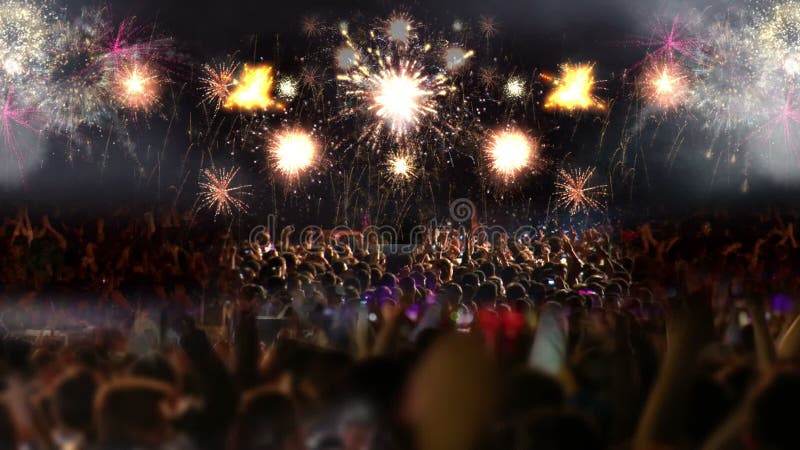 Fireworks Explosions, Pyrotechnics Display Stock Footage - Video of ...