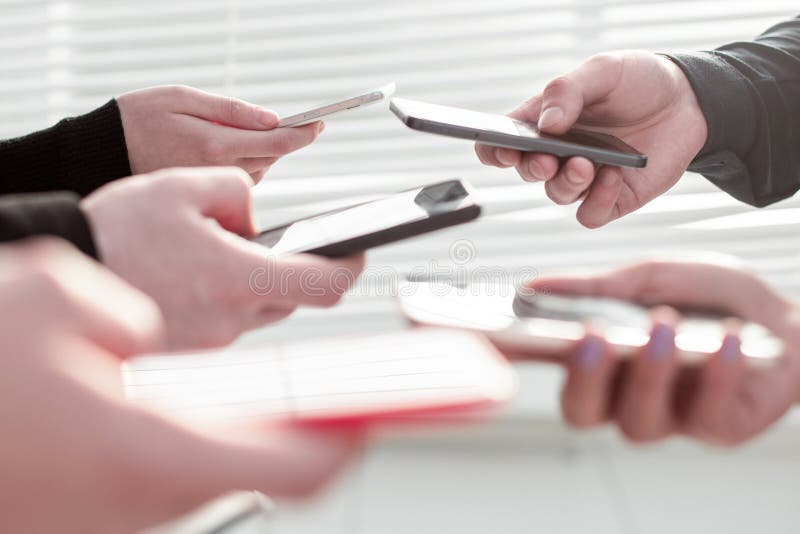 Hand Holding Variation of Object Stock Photo - Image of holding ...