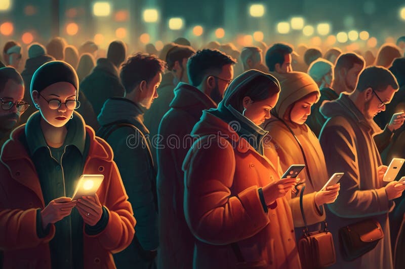 Mindless Crowd Stock Illustrations – 11 Mindless Crowd Stock ...