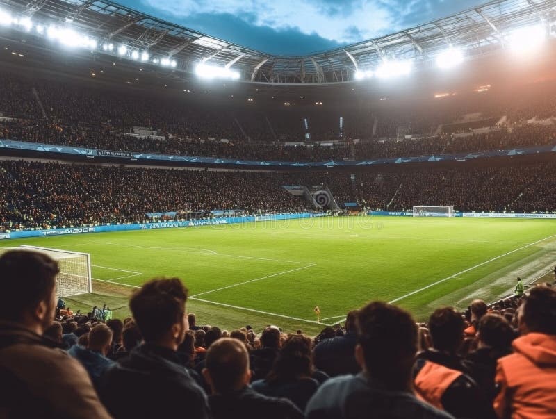 Soccer Stadium Crowd Wallpaper