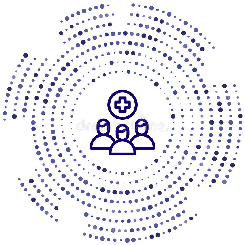 Crowd Vector Icon. Crowd Editable Stroke. Crowd Linear Symbol for Use ...