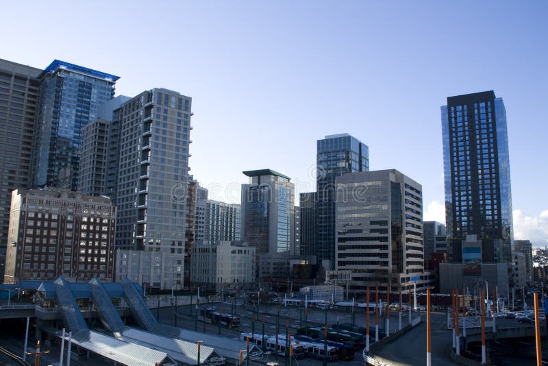 Business buildings offices stock image. Image of commercial - 30131497