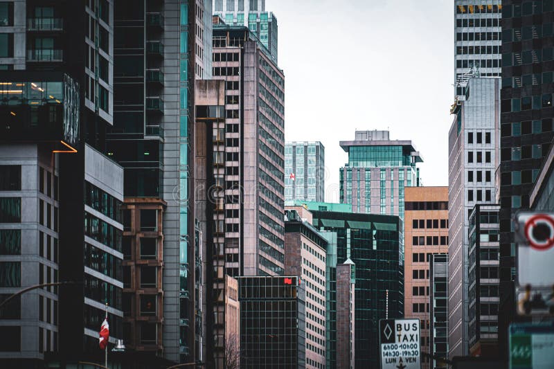 Crowded High-rise Buildings Stock Photo - Image of office, urban: 362077392