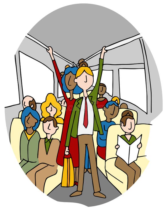 Crowded Bus Cartoon Stock Illustrations – 86 Crowded Bus Cartoon Stock ...