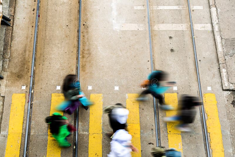 Crowded People Living In Rush Stock Photo - Image of crowded, scene ...