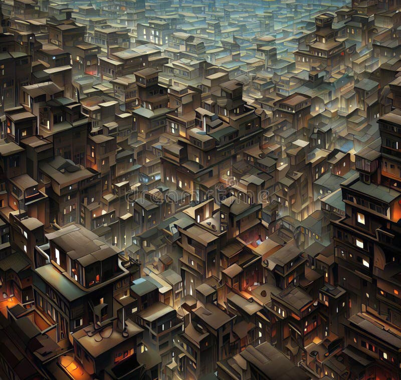 Crowded Planet stock illustration. Illustration of people - 287869930