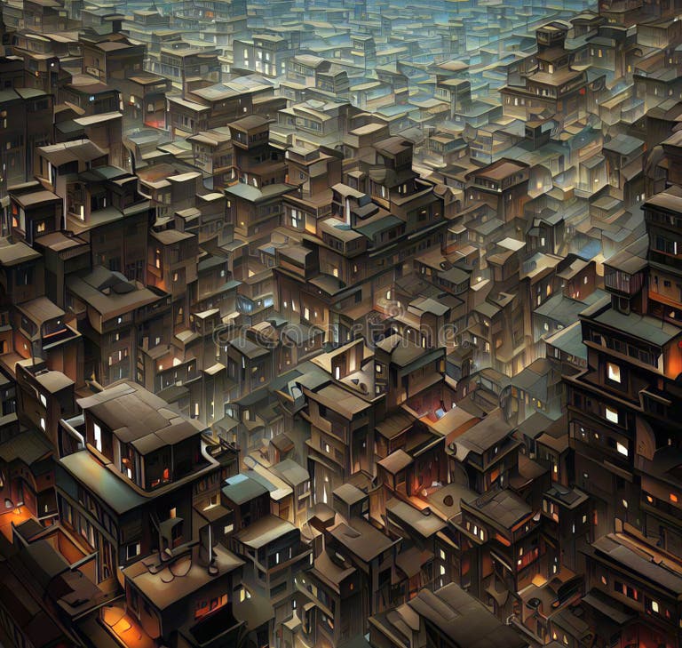 Crowded Planet stock illustration. Illustration of people - 287869930