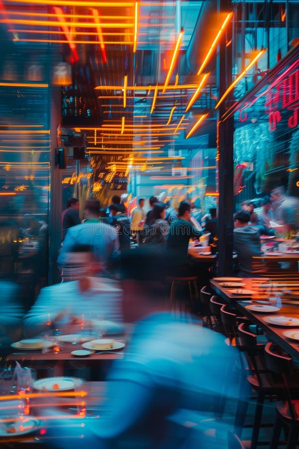 486 Vintage Restaurant Full People Stock Photos - Free & Royalty-Free ...