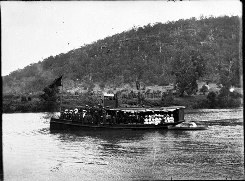 Crowded Single Deck Ferry Underway Picture. Image: 224170979