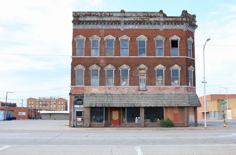 Crowder Hotel Front editorial photo. Image of crowder - 289945236