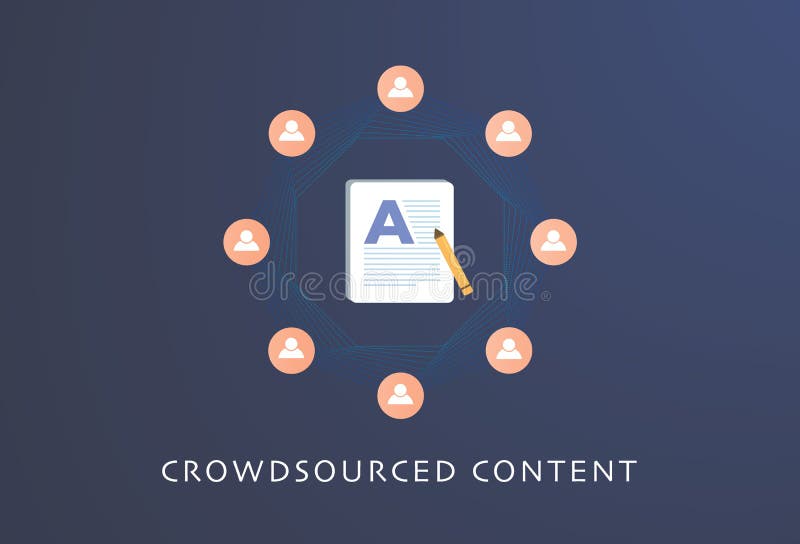 Crowdsourced Content Concept. Combined and Coordinated Participation of ...