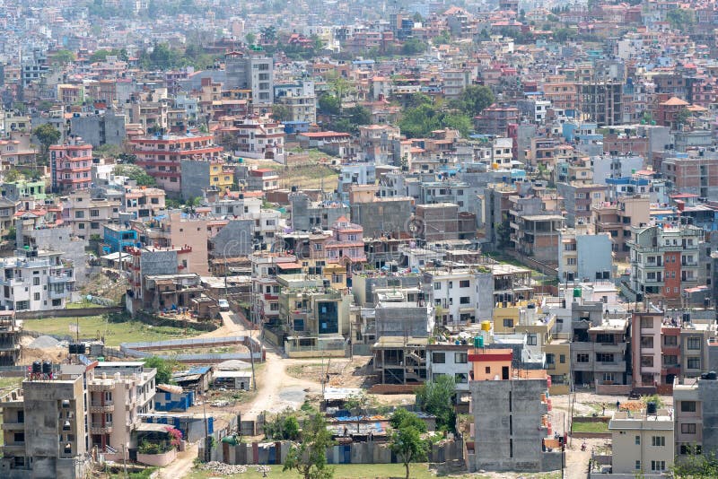 Crowed City Landscape stock photo. Image of landscape - 215939964