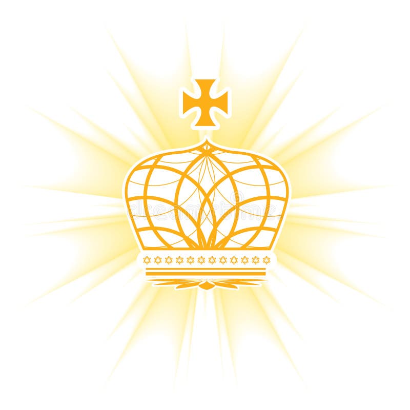 Ornate Crowns Pierced by the Sword. Vintage Gothic Style Inspired Art ...