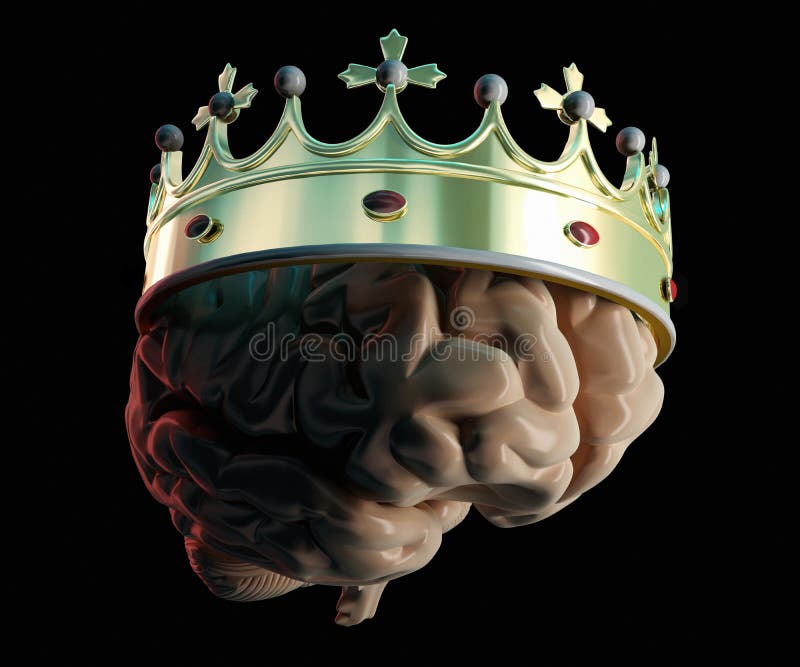 Man with Bearing in His Brain Stock Image - Image of mind, gears: 49630627