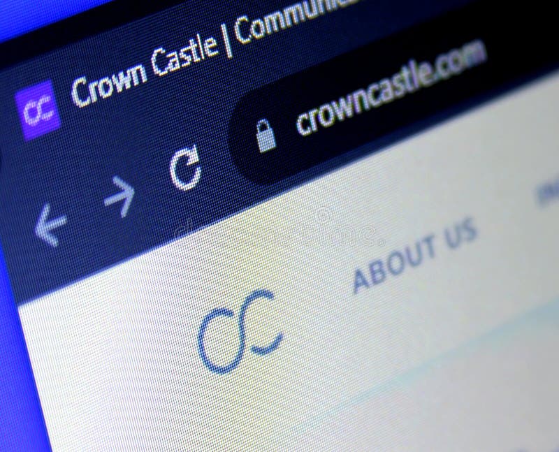 Crown Castle Real Estate Company Editorial Photo - Image of ...