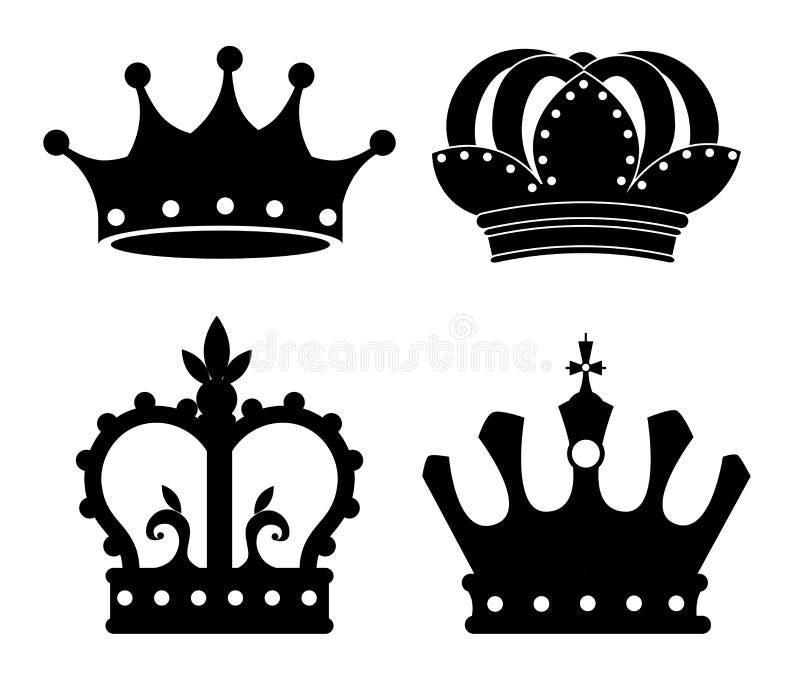 Crown digital design. stock vector. Illustration of ornate - 58817690