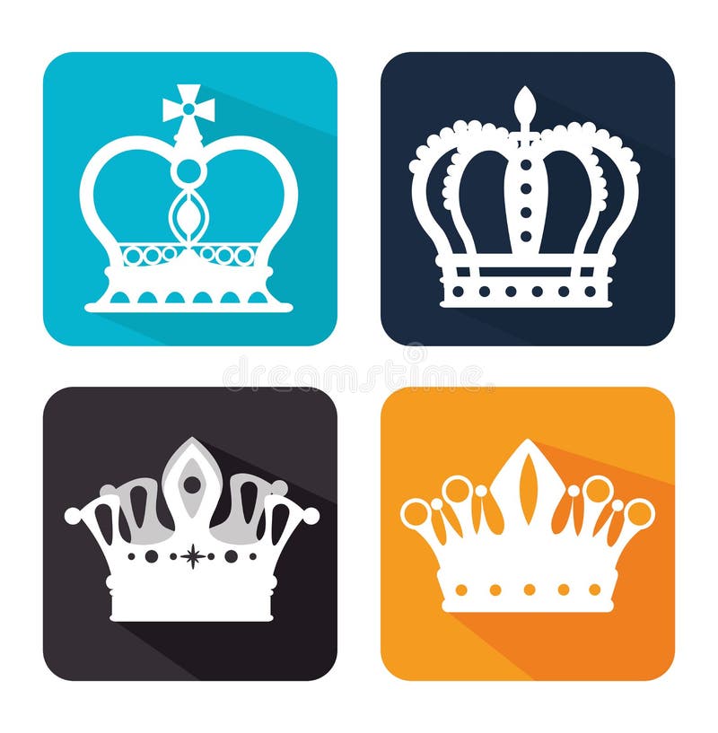 Crown digital design. stock vector. Illustration of king - 58817699