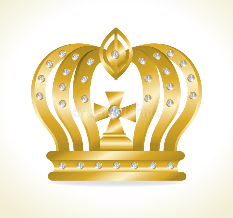 Crown digital design. stock vector. Illustration of king - 58818322