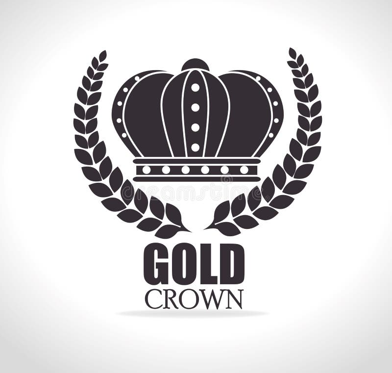 Crown digital design. stock vector. Illustration of princess - 58818268