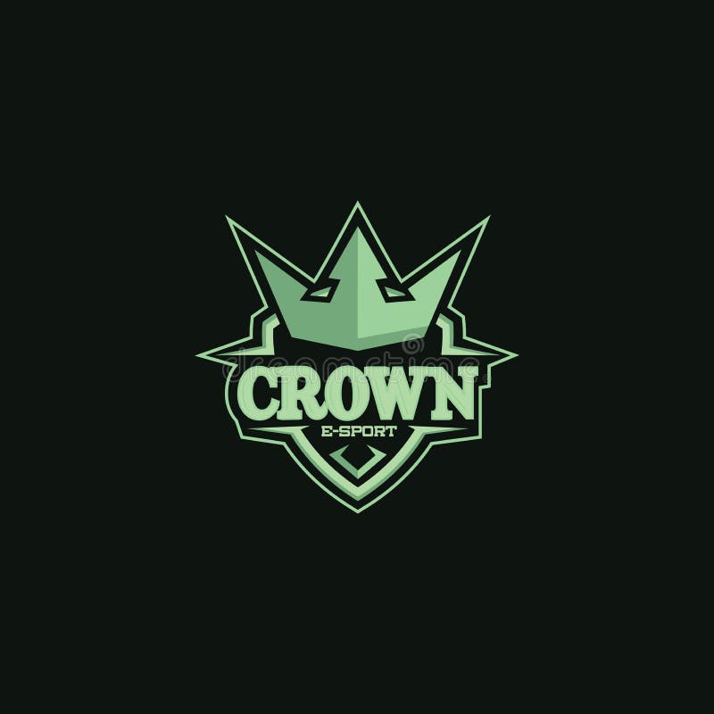 Crown esport logo stock illustration. Illustration of bussinesbrandeasy ...