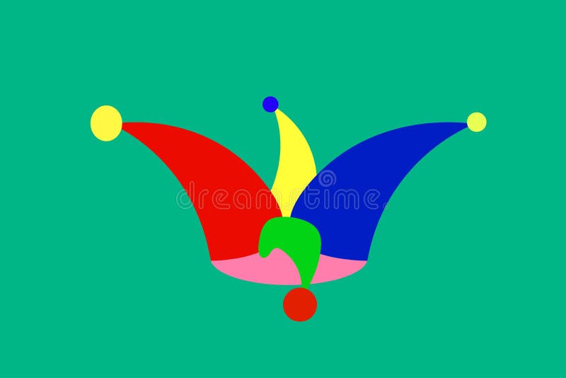 Crown of the Fool stock illustration. Illustration of vector - 112480733