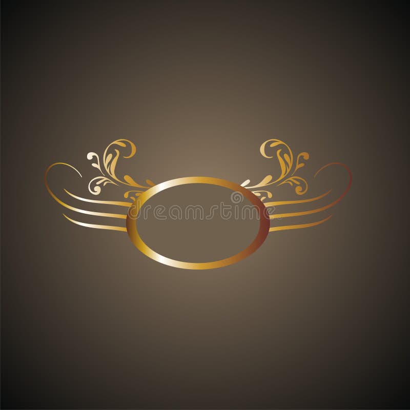 Crown frame 03 stock illustration. Illustration of banner - 13526449