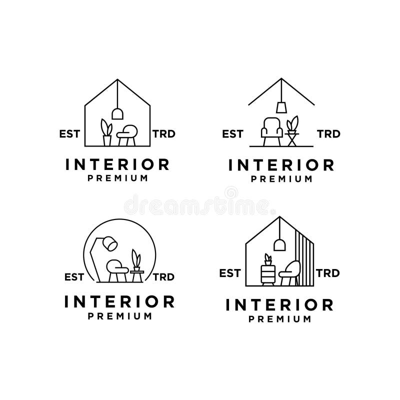 Crown Home King Set Logo Icon Design Illustration Stock Vector ...