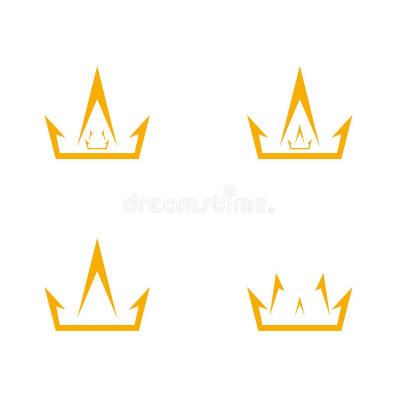 Crown Icon, Company Logo, Vector Illustration Stock Vector ...