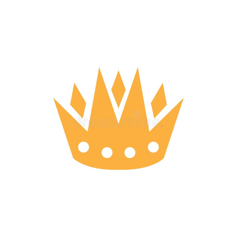Crown Icon Design Template Vector Isolated Illustration Stock ...