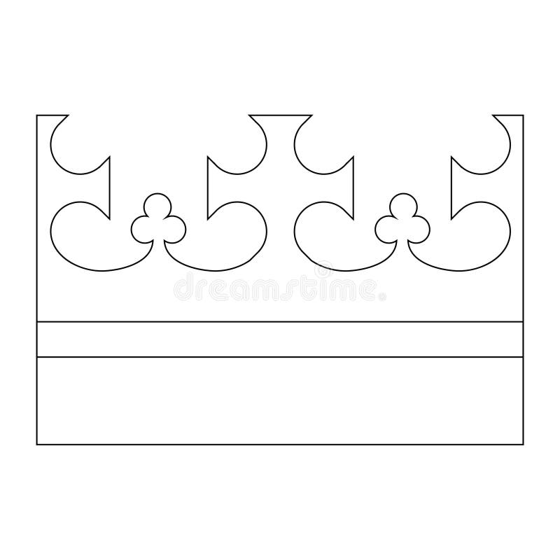 Crown Icon Element Illustration Design Stock Illustration ...