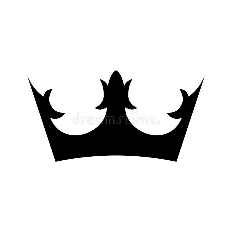Crown icon simple stock vector. Illustration of regalia - 78832317
