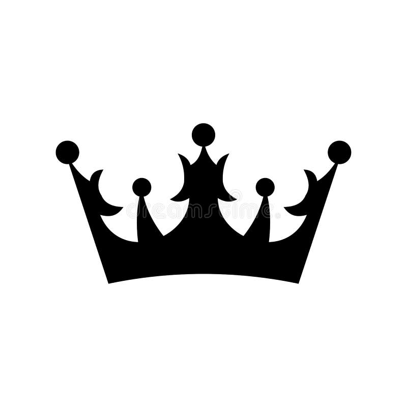 Crown icon simple stock vector. Illustration of govern - 78832551
