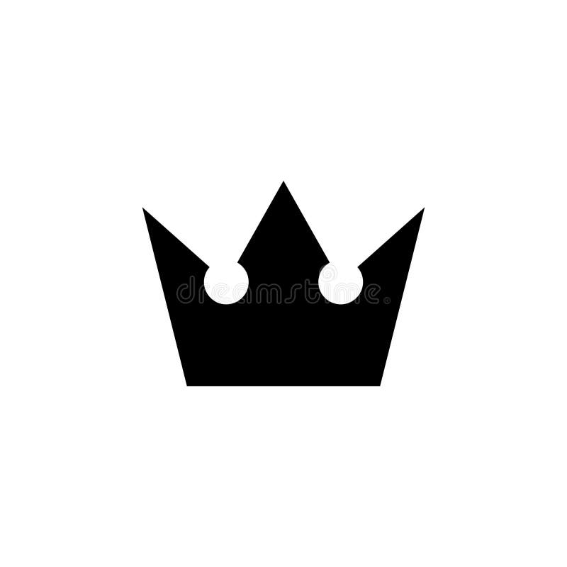 Crown Icon . Crown Vector Icon Stock Vector - Illustration of crown ...