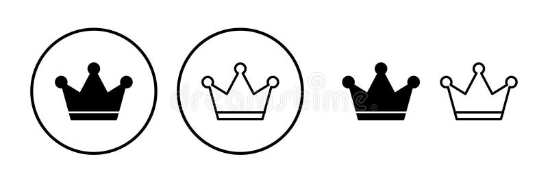 Crown Icon Vector. Crown Symbol for Web Site Design Stock Vector ...
