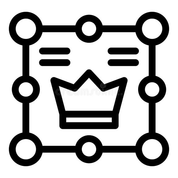 Crown Inside Flowchart Representing Vip Client Management System Stock ...