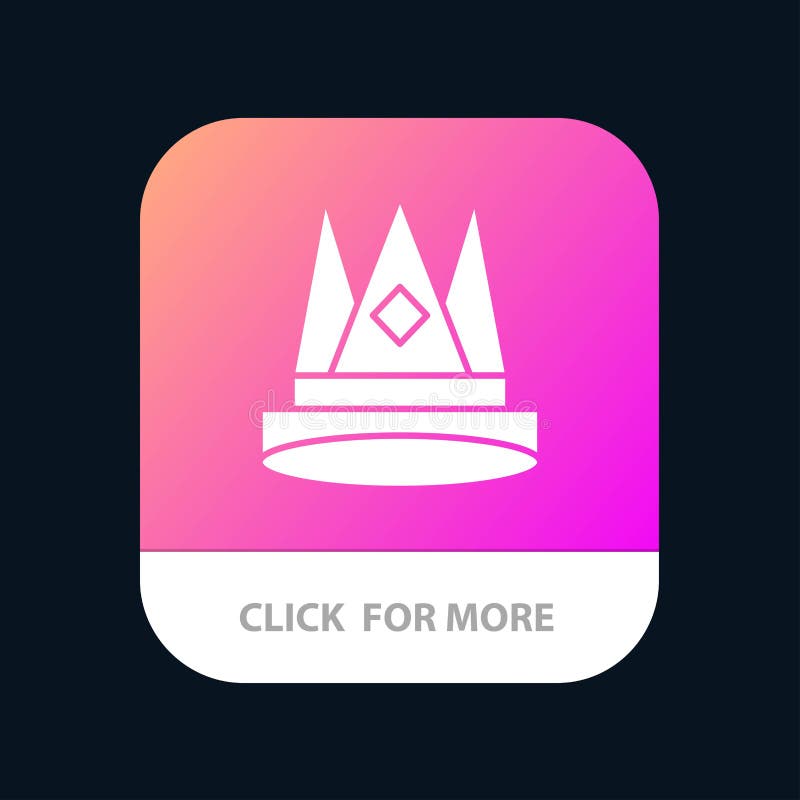 Crown, King, Empire, First, Position, Achievement Mobile App Icon ...