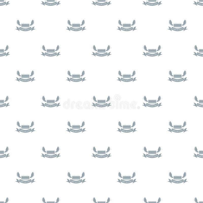 Crown King Pattern Vector Seamless Stock Vector - Illustration of ...